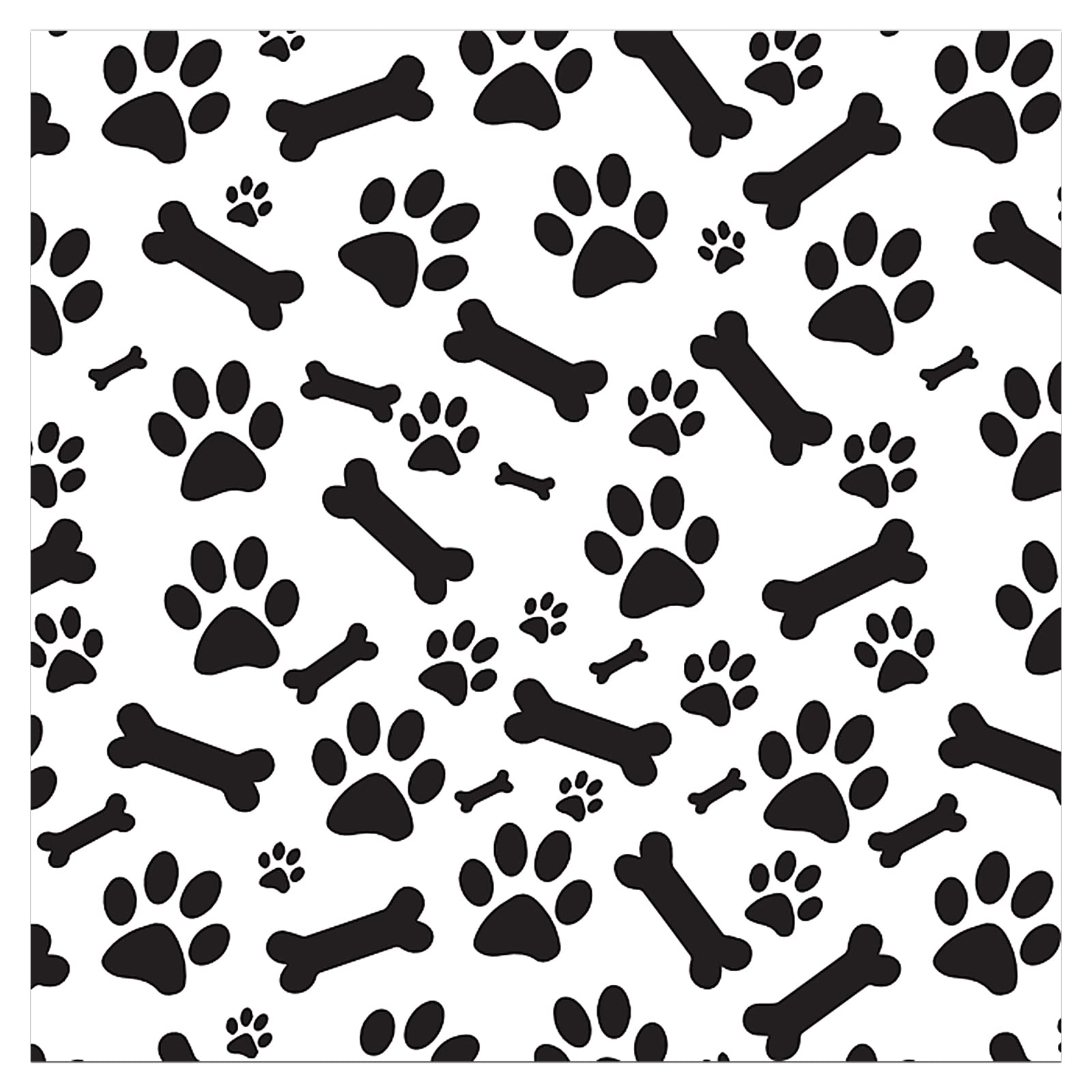 60 Sheets 20 x 20 Inch Dog Paw Print Tissue Paper Puppy Paws Gift Wrap Tissue for Gift Bags Wrapping (Dog Paw)