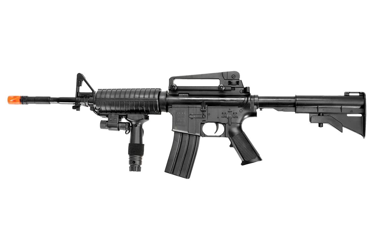 GoldenBall M4A1 Spring Airsoft Rifle Carbine M4 AR15 AR-15 with 1000 Rounds Bag of BBS