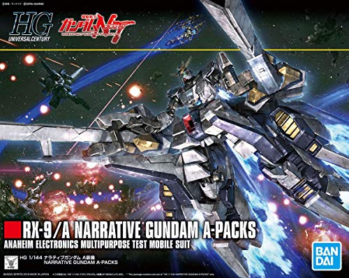 Bandai 1/144 HGUC Narrative Gundam A Equipment Plastic Kit
