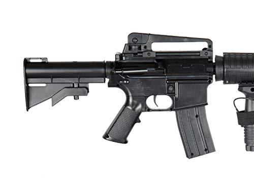 GoldenBall M4A1 Spring Airsoft Rifle Carbine M4 AR15 AR-15 with 1000 Rounds Bag of BBS
