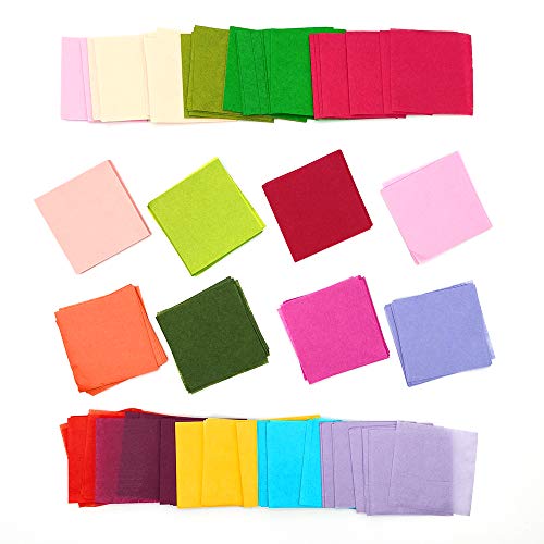 Jyongmer 6000Pcs Multicolor Tissue Paper Squares, Art Rainbow Tissue Paper for Arts Craft DIY Scrapbooking,Birthday Party Festival Tissue, Scrunch Art Project(2inch)