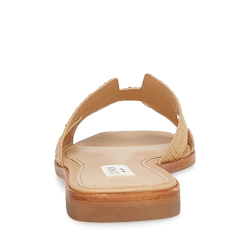 Steve Madden Women's Hadyn Sandal, Raffia, 7.5