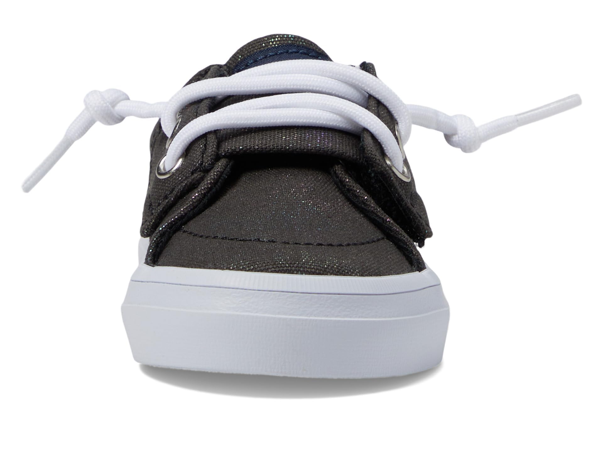 Sperry Kids Footwear Crest Vibe Jr Sneaker, Black, 11 US Unisex Little Kid