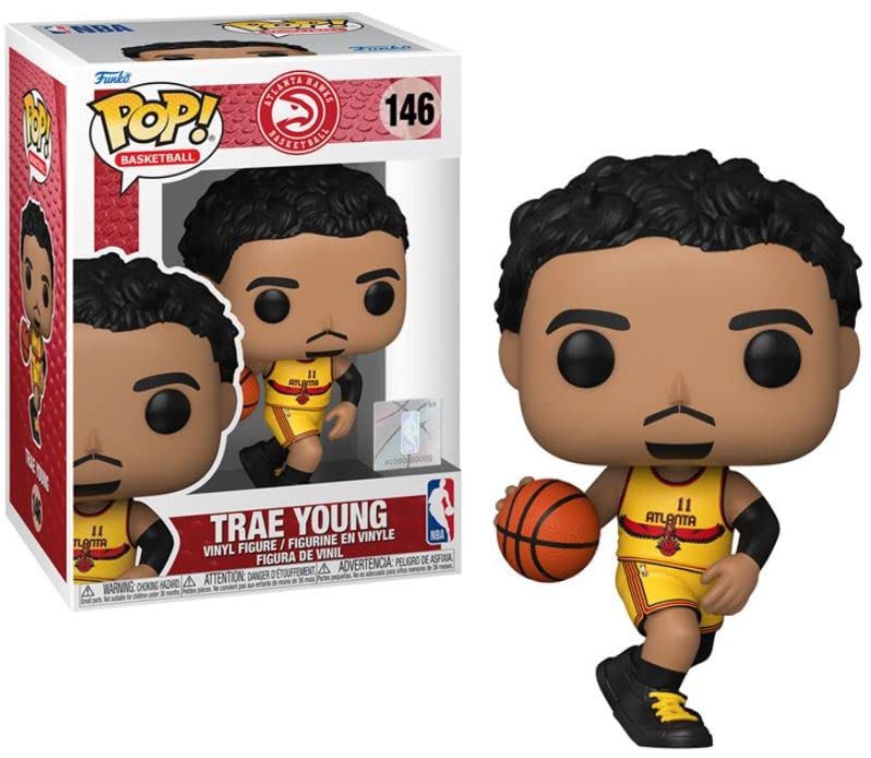 Trae Young (Atlanta Hawks) NBA Funko Pop! Series 8 w/Ecotek Protective Case