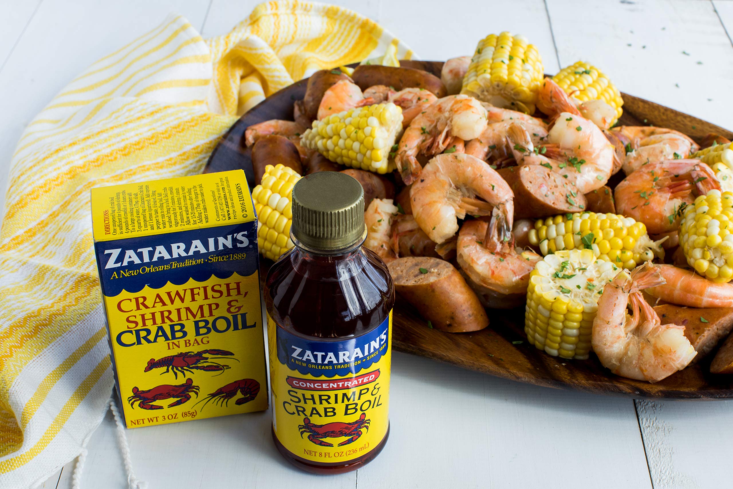 King Kooker Propane Outdoor Fry Boil Package with Zatarain's Crawfish, Shrimp & Crab Boil