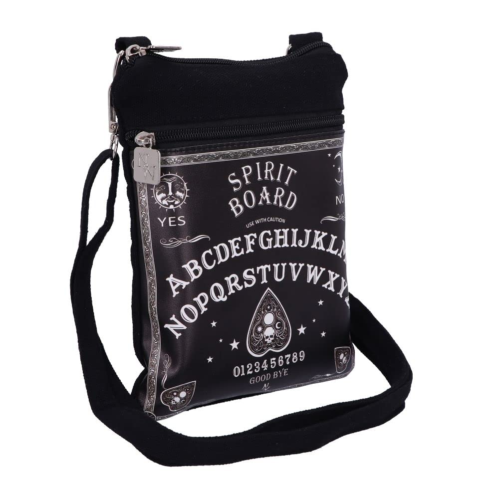 Nemesis Now Spirit Board Shoulder Bag, Black, 23cm