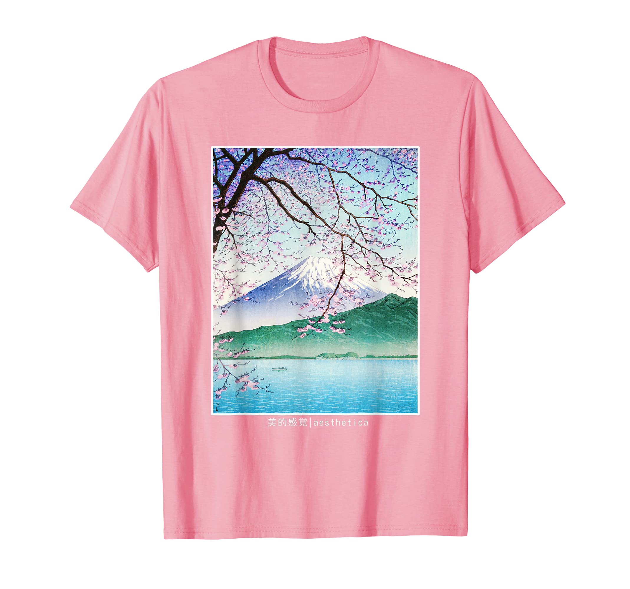 Aesthetic Japanese Pink Japan Anime Kawaii Cherry Blossoms T-Shirt