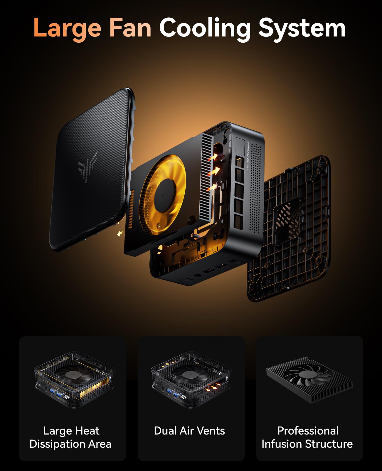 KAMRUI Mini PC, Mini Computer Intel 11th Gen N5105(up to 2.9GHz), 12GB RAM/256GB M.2 SSD, 4K UHD, 2.5 inch SSD(up to 2TB), 2.4G/5.0G WiFi, Business, Home, Office, Recreation