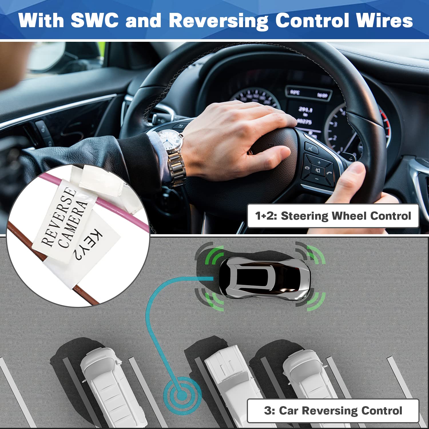 Fiegromech 16 Pin ISO Radio Wiring Harness Adapter for Android Car Stereo Radio GPS Head Unit DVD Player Power Speaker Wire Cable