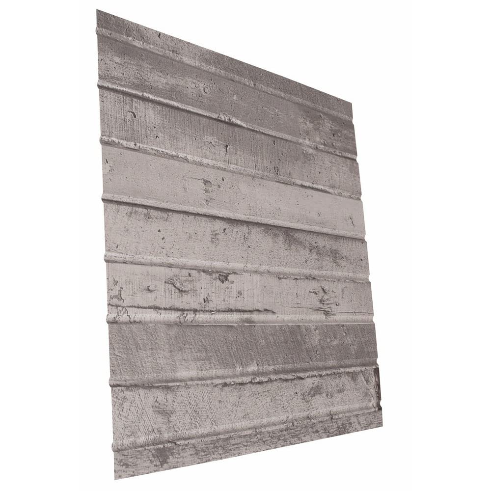 From Plain To Beautiful In Hours 1016 Designer Panel PVC 2' x 2' Drop in Ceiling Tile, Pack of 25, Wood, 25 Piece