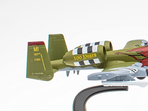OPO 10 - Military Fighter Aircraft 1/100 A-10C Thunderbolt II Michigan 100th Anniversary 2017 - CP32