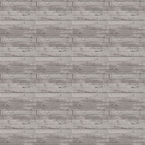 From Plain To Beautiful In Hours 1016 Designer Panel PVC 2' x 2' Drop in Ceiling Tile, Pack of 50, Wood, 50 Piece
