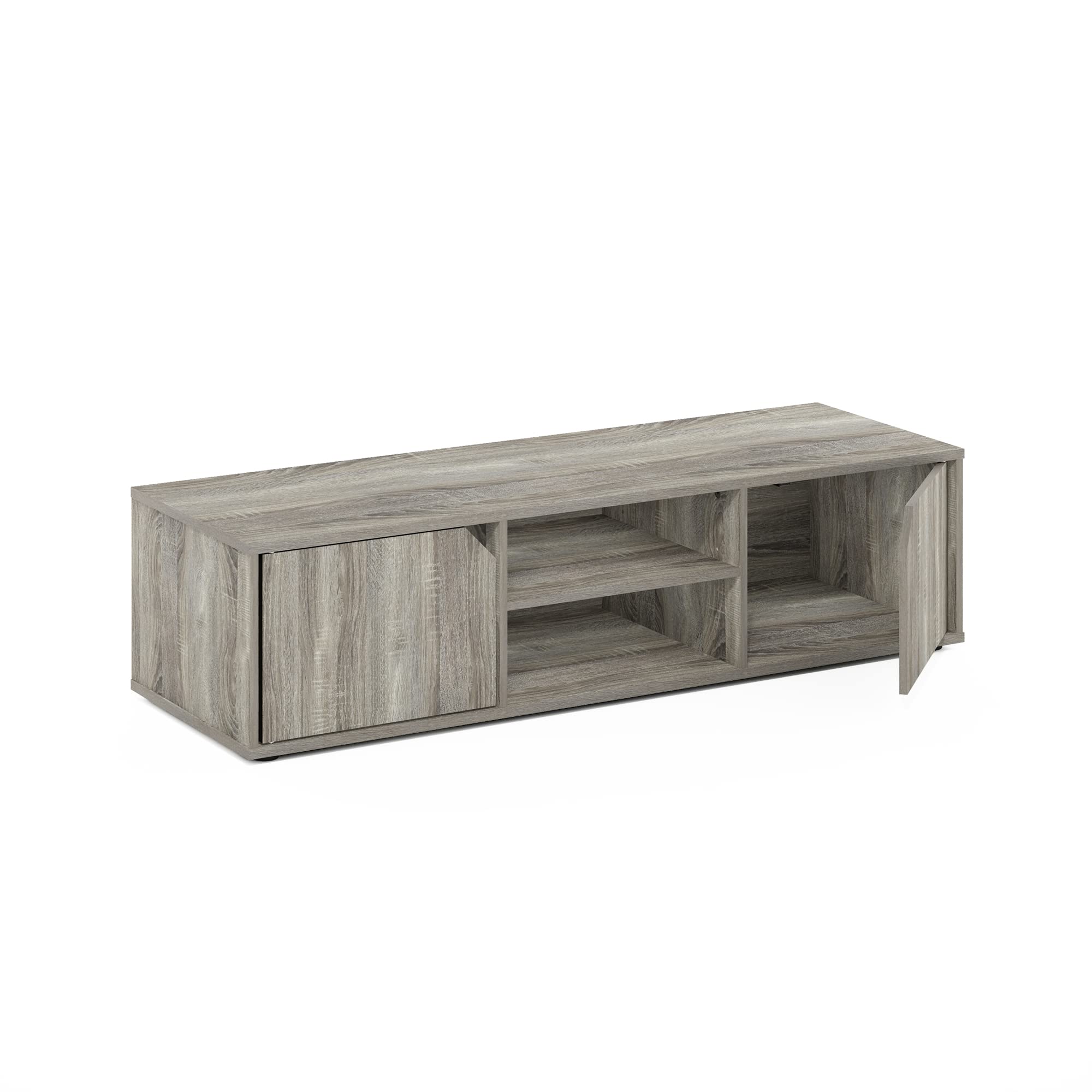 Furinno Classic Stand for TV up to 55 Inch, French Oak