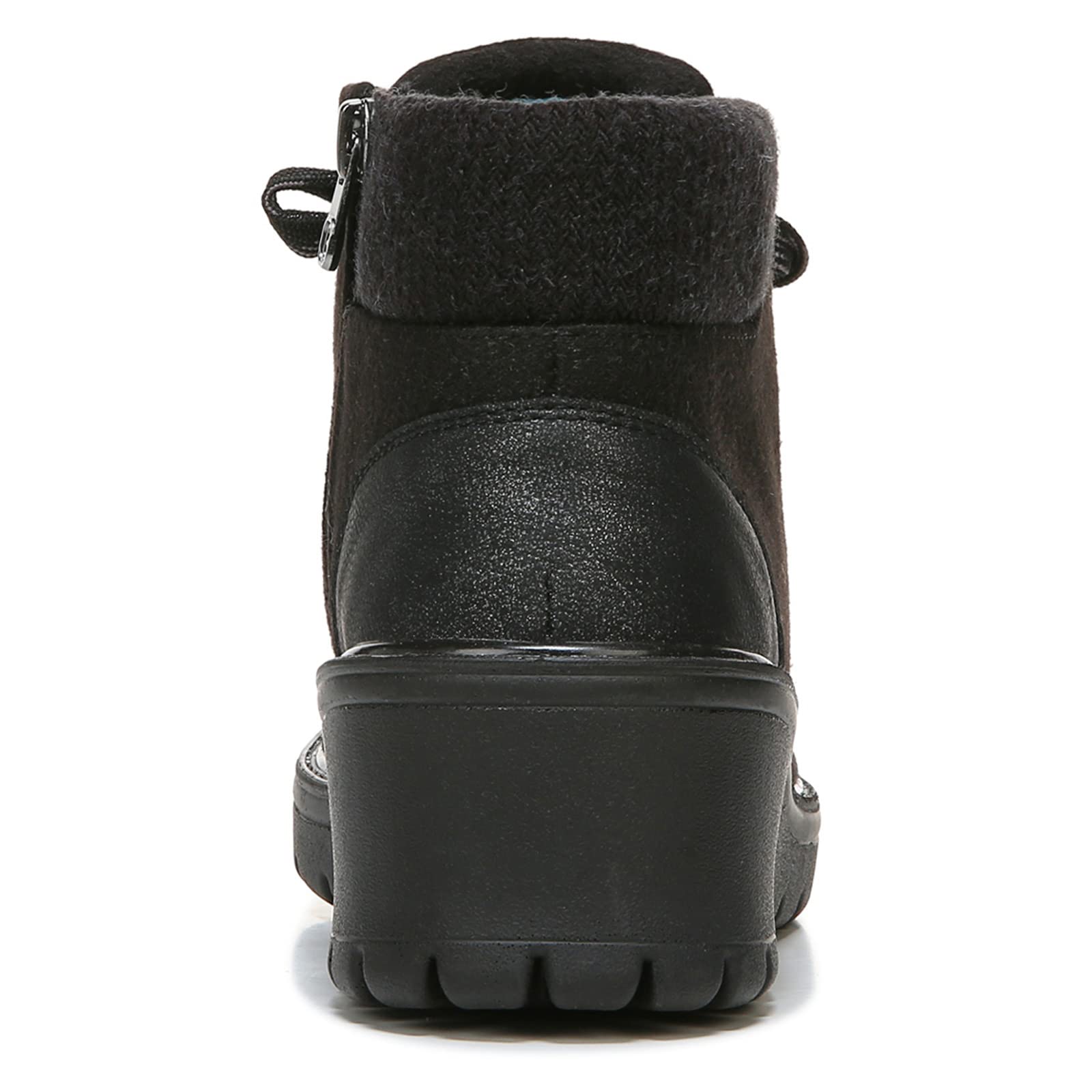 BZees Womens Brooklyn Ankle Boot, Black, 8 US