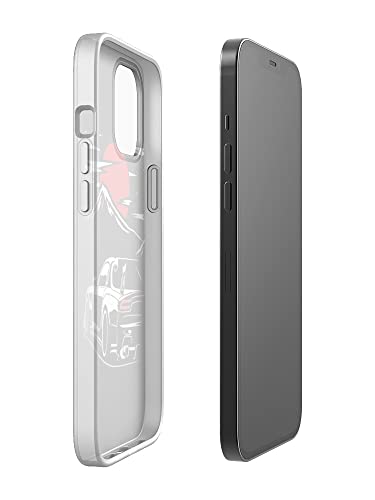 Compatible with iPhone 12/12 Pro Case Supra Japanese RX7 Cool Car Haruna Cabrio Protection & Shockproof Flexible Soft Slim TPU Silicone Phone Case Cover