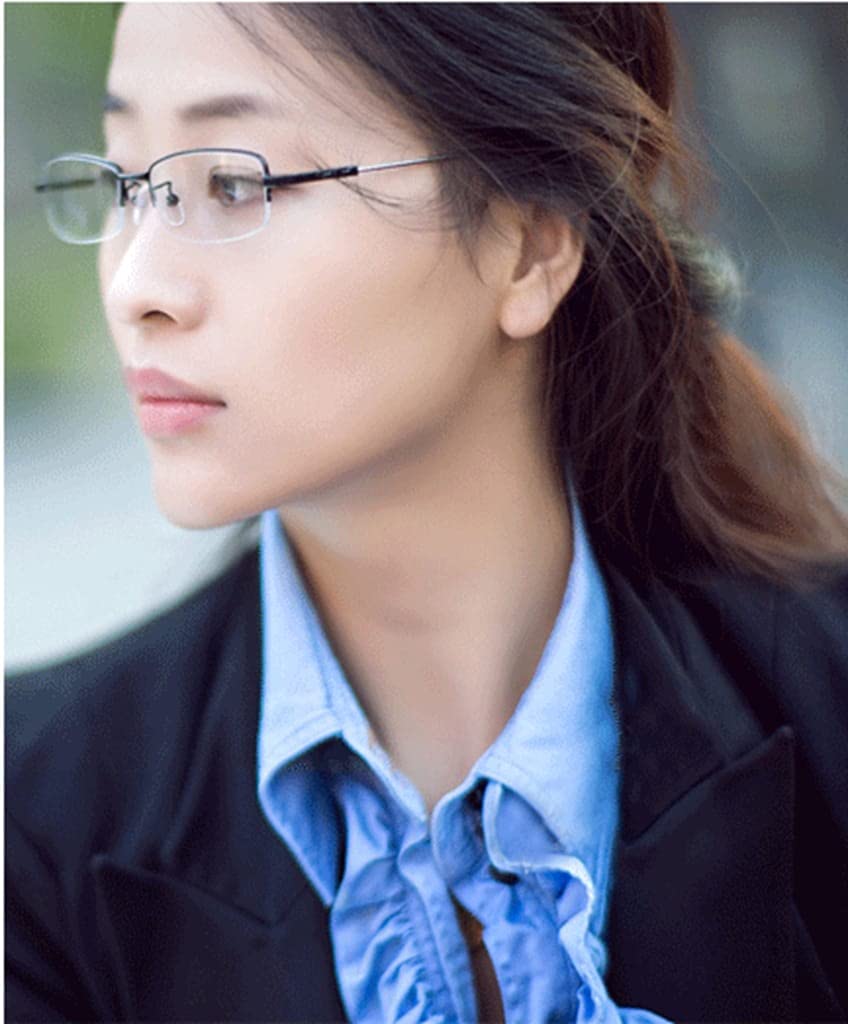LUOMON Rx Prescription Eyewear Frames EG004 Blue