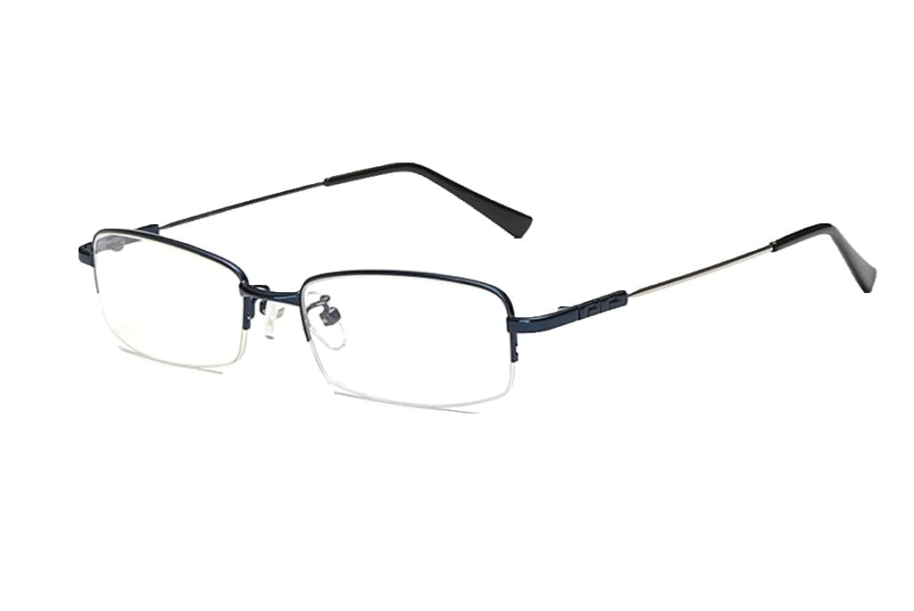 LUOMON Rx Prescription Eyewear Frames EG004 Blue