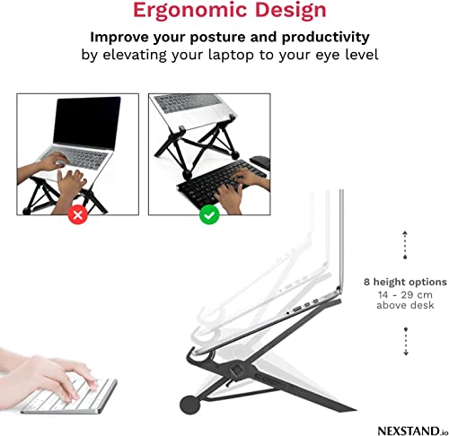 Nexstand Laptop Stand โ Portable Laptop Stand โ PC and MacBook Laptop Stand