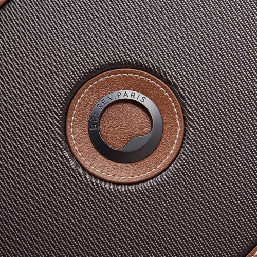DELSEY PARIS Chatelet Air 2.0 Hardside Luggage with Spinner Wheels, Chocolate Brown, 2 Piece Set, (24/28)