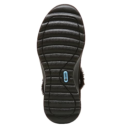 BZees Womens Glaze Ankle Boot, Black, 8.5 Wide US