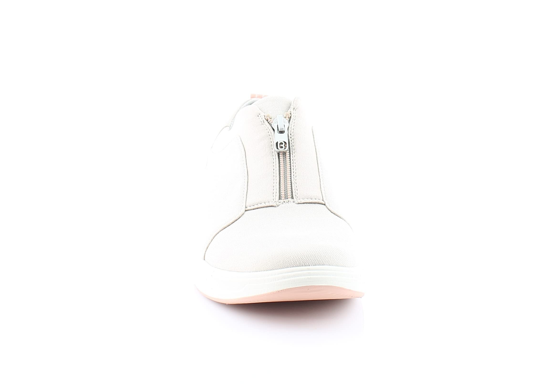 BZees Womens Take It Easy Sneaker Taupe Shimmer 9 M