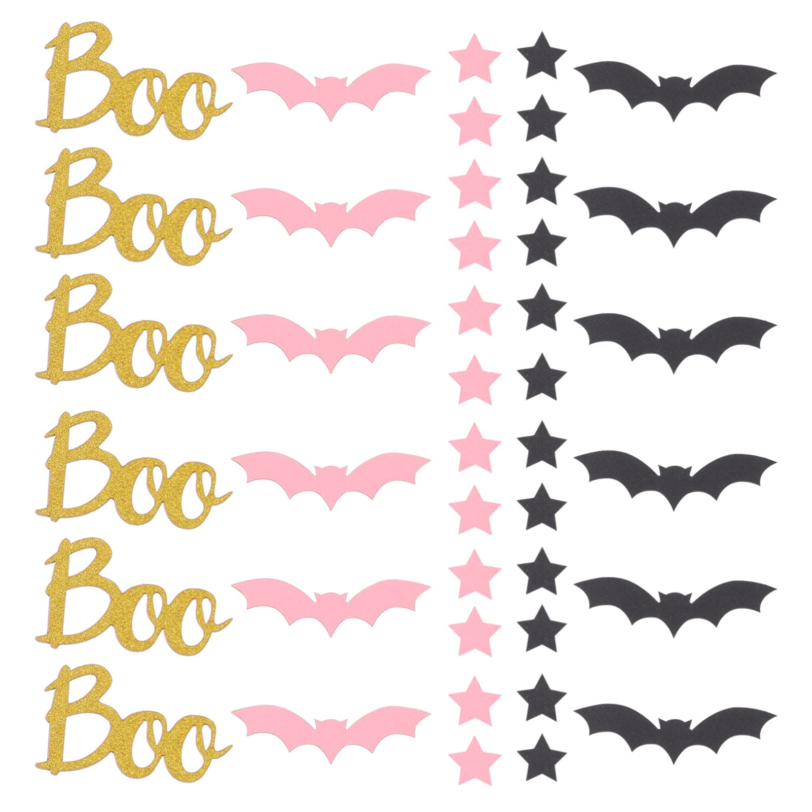 Gadpiparty 2 Sets Drip Paper Scrap Halloween Confetti Scatter Halloween Bat Confetti Trick or Treat Party Centerpiece Table Decorations Halloween Confetti for Desktop Accessories Dining Table