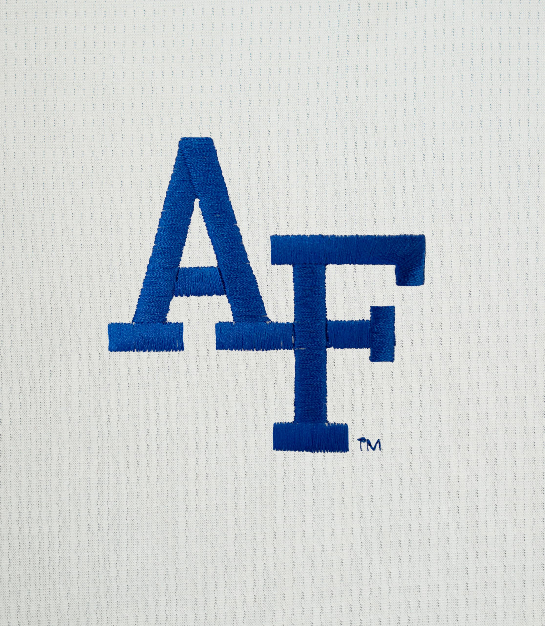 Vantage Apparel Women's Collegiate Micro Mesh Performance White 1/4 Zip Pullover, Air Force Falcons, White, Medium