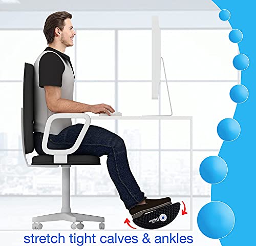 Office Ottoman Foot Rest for Under Desk at Work, Premium Ergonomic Footrest and Foot Stool for Desk, Excellent Leg Clearance & Firm Support