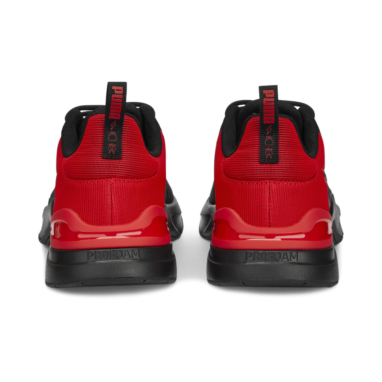 PUMA Mens Infusion Cross Trainer, Mens Black-for All Time Red, 11