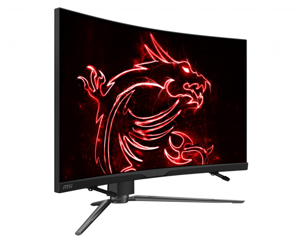 MSI MPG ARTYMIS 323CQR 32'' WQHD 2K 2560x1440 165Hz FreeSync Premium 1000R Curved Gaming Monitor Black (Renewed)