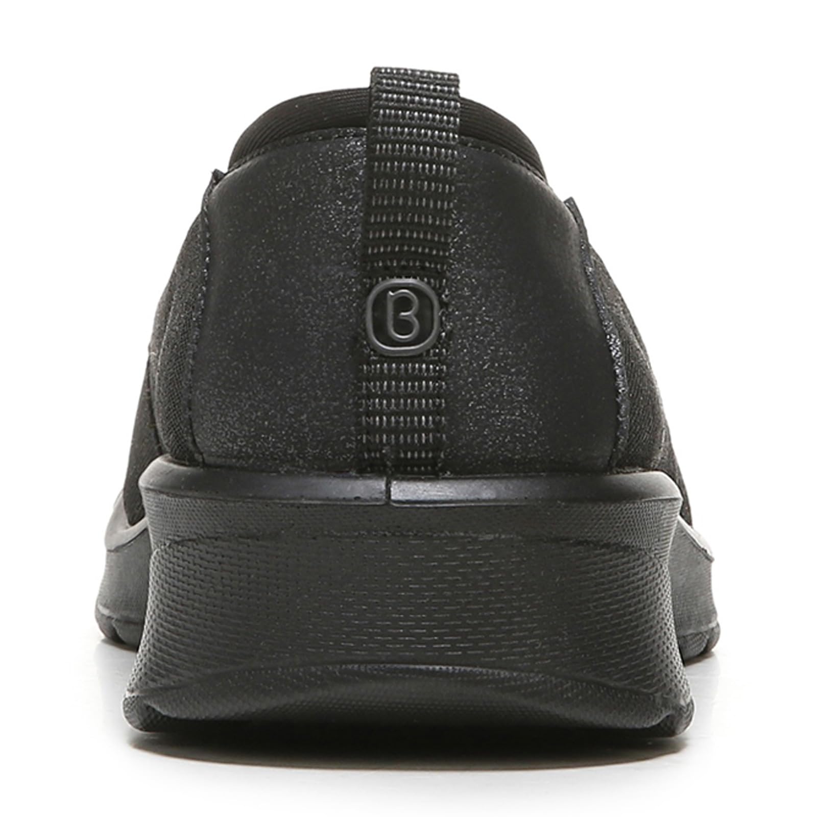 BZees Womens Gracie Slip On Black 7 W