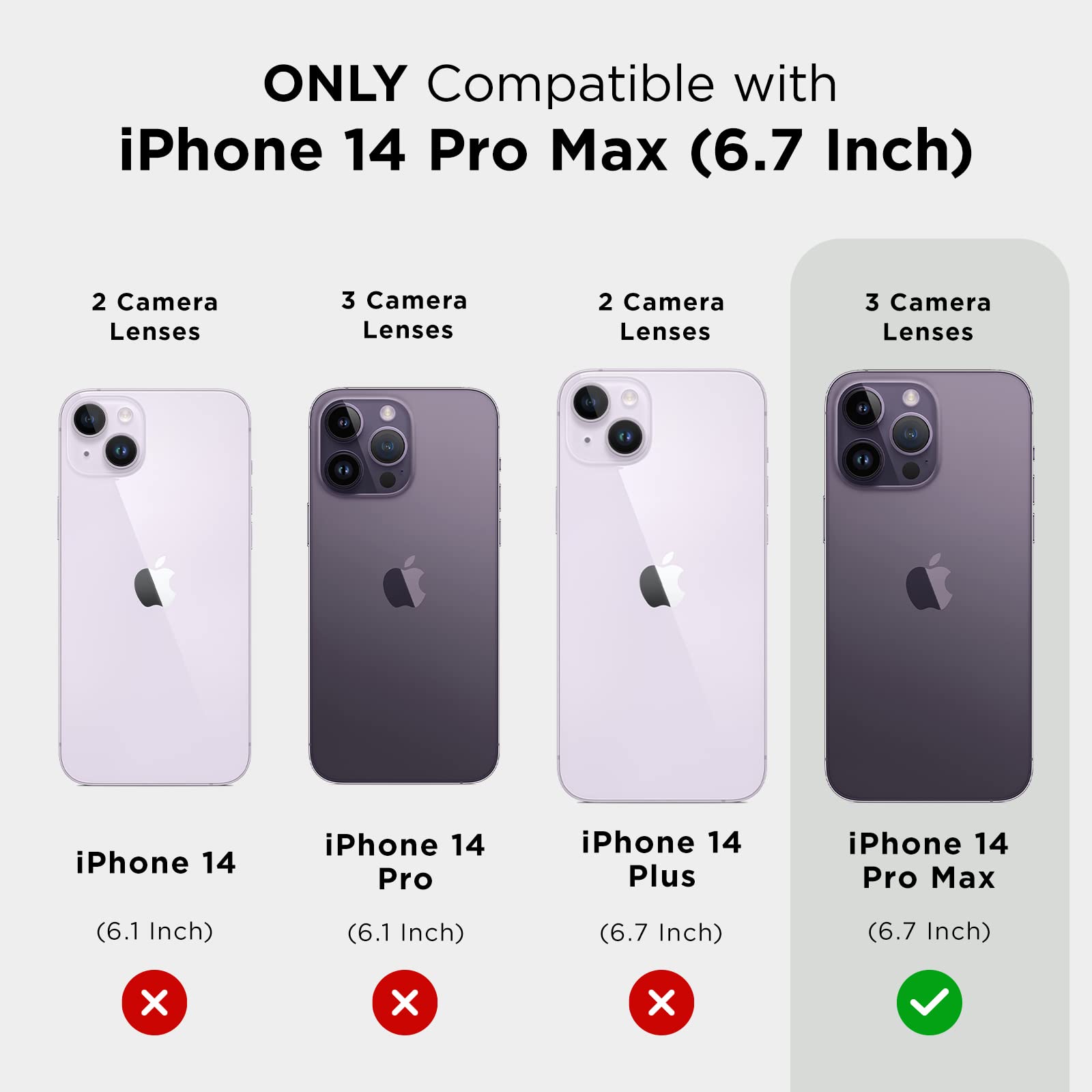 Case-Mate iPhone 14 Pro Max Case - Sheer Crystal [10FT Drop Protection] [Wireless Charging Compatible] Luxury Cover with Cute Bling Sparkle for iPhone 14 Pro Max 6.7", Anti-Scratch, Shock Absorbent