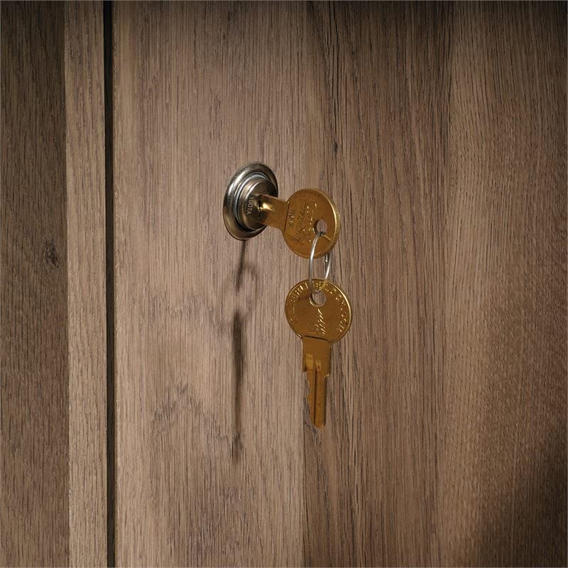 Sauder Harbor View Lateral File, Salt Oak finish