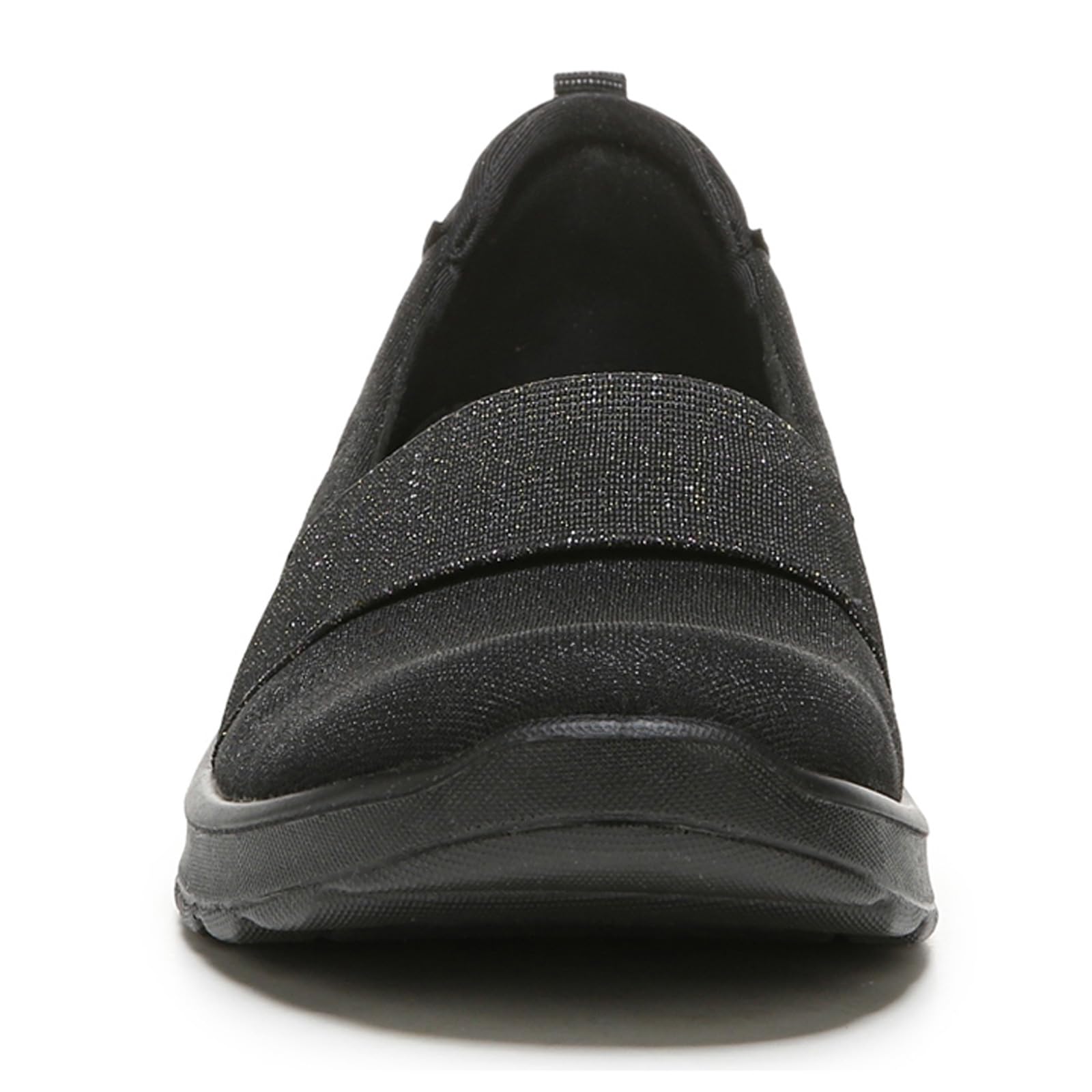 BZees Women's Gracie Slip-On Loafer, Black, 7