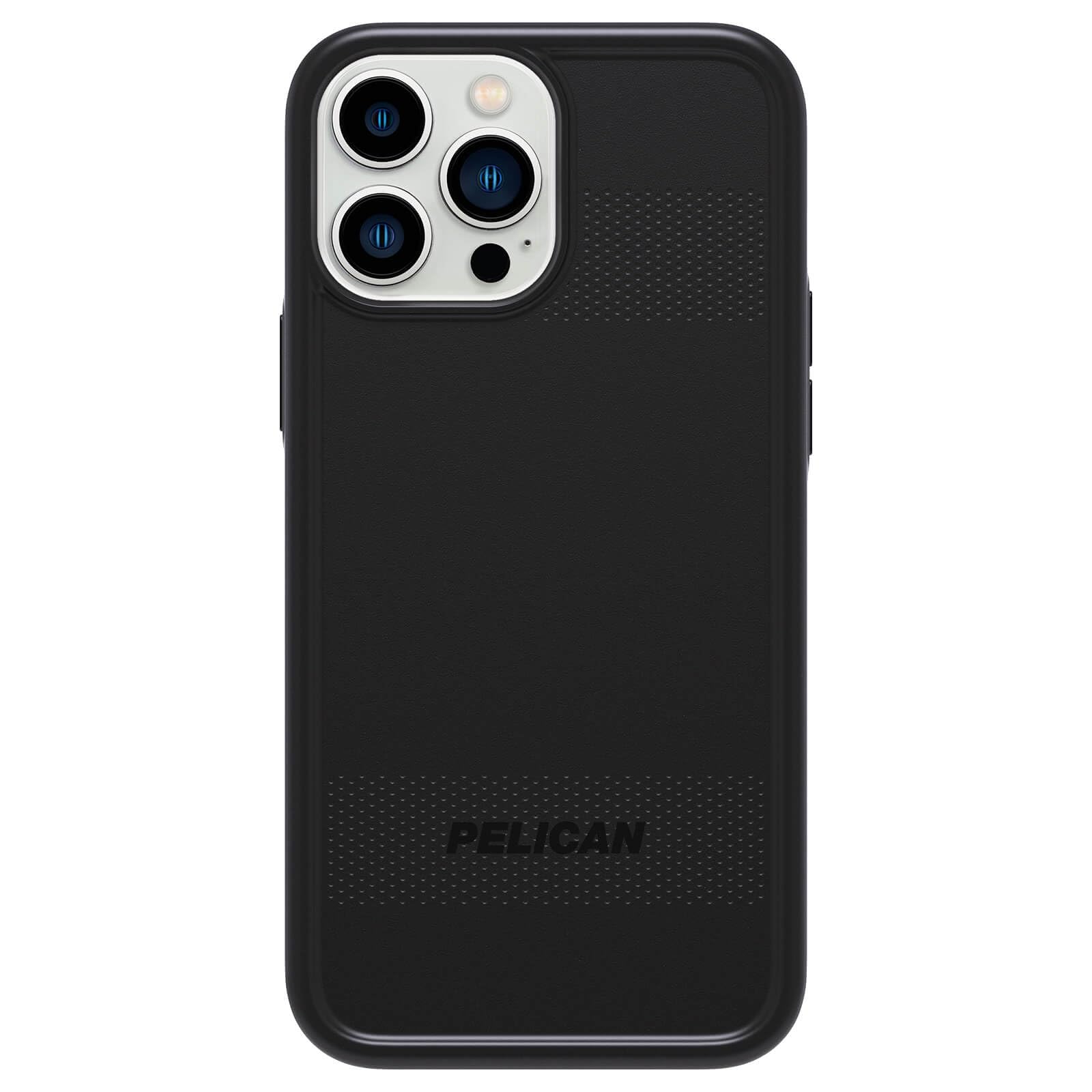Pelican Protector Series - iPhone 14 Pro Max Case 6.7" [Compatible with MagSafe] Magnetic Phone Case with Anti-Scratch Tech [15FT MIL-Grade Drop Protection] Rugged Cover for iPhone 14 Pro Max - Black