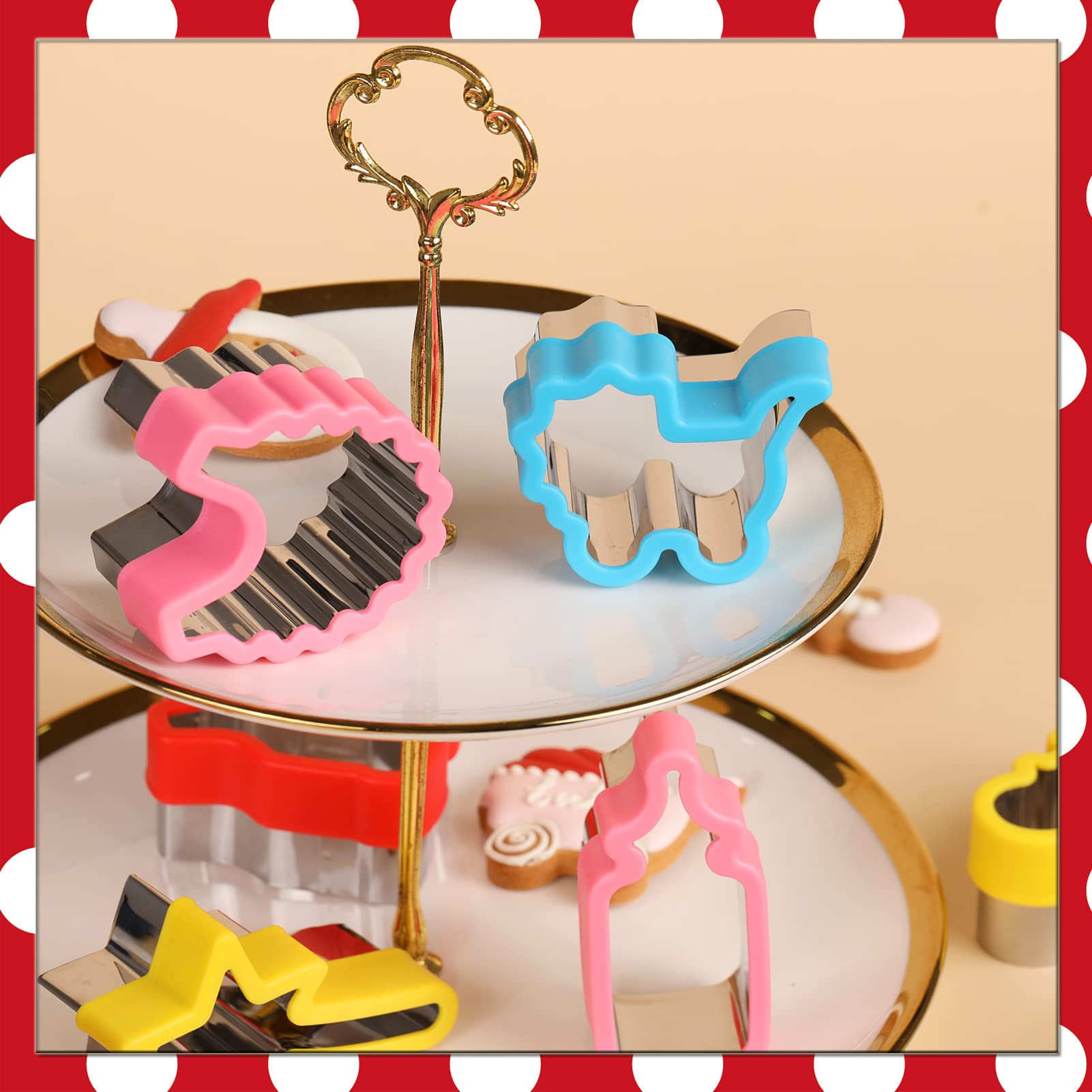 ETERSION Baby Shower Cookie Cutters 8 Pieces Baby Cookie Cutters