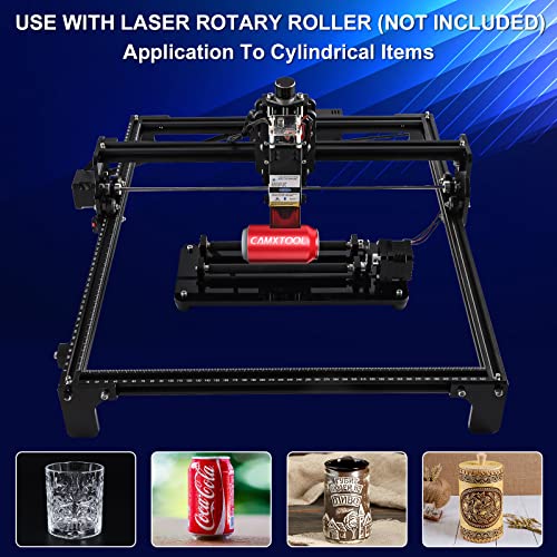 4240 Laser Engraver, 20W Laser Engraving Cutting Machine, Laser Machine 5W Output Power, Laser Cutter for Metal and Wood with 16.5βx15.75β Large Engraving Cutting Area (420x400mm)