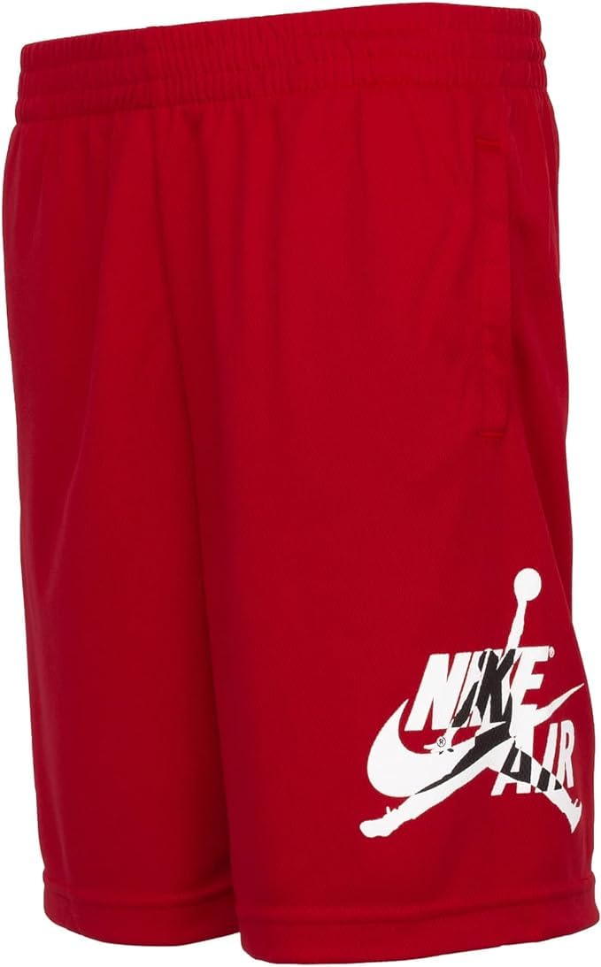 Nike Boys Air Jordan Jumpman Classics Shorts, Gym Red, L