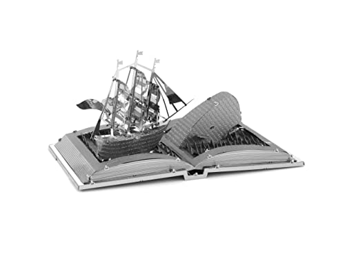 Metal Earth Moby Dick Book Sculpture 3D Metal Model Kit Fascinations