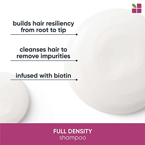 Biolage Full Density Thickening Shampoo & Conditioner Bundle | For Fuller & Thicker Hair | With Biotin | For Thin & Fine Hair | Paraben & Silicone Free | Vegan
