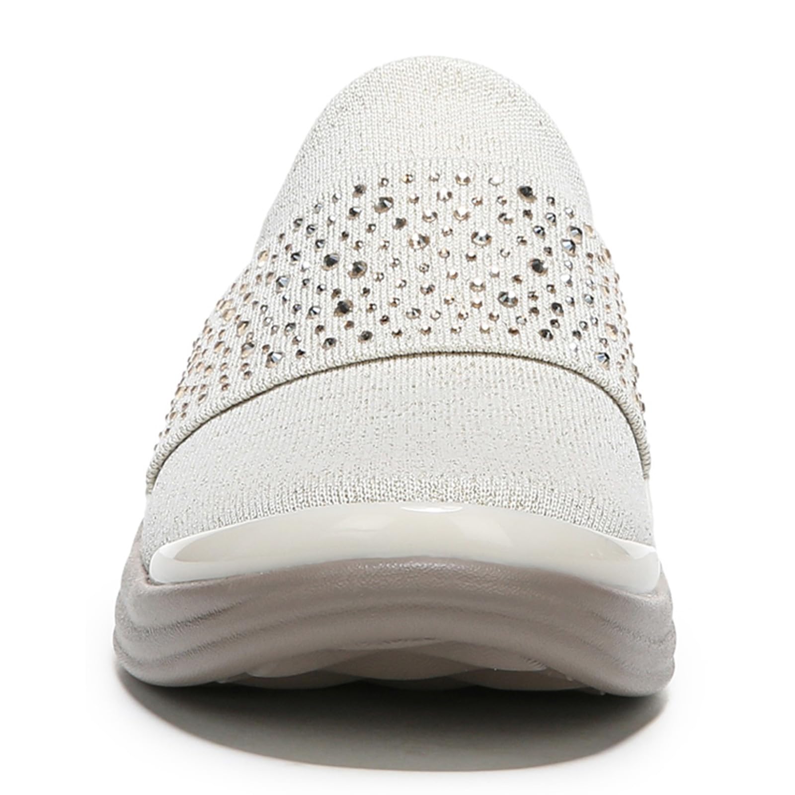 BZees Women's Pizazz Slip-On Loafer, Eggnog Sparkle, 9