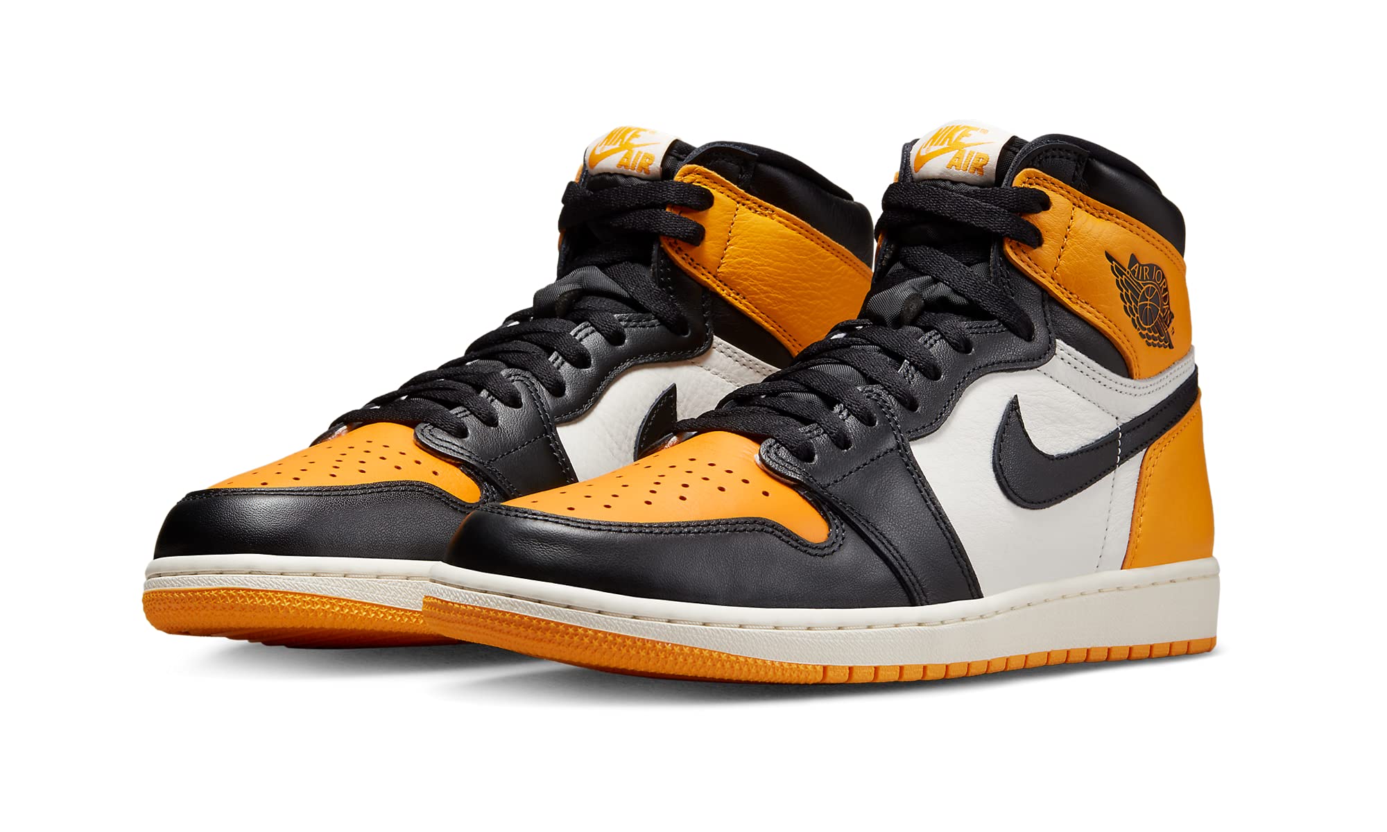 Nike Jordan Mens Air Jordan 1 High OG 555088 711 Taxi - Size 12.5, Taxi/Black-sail