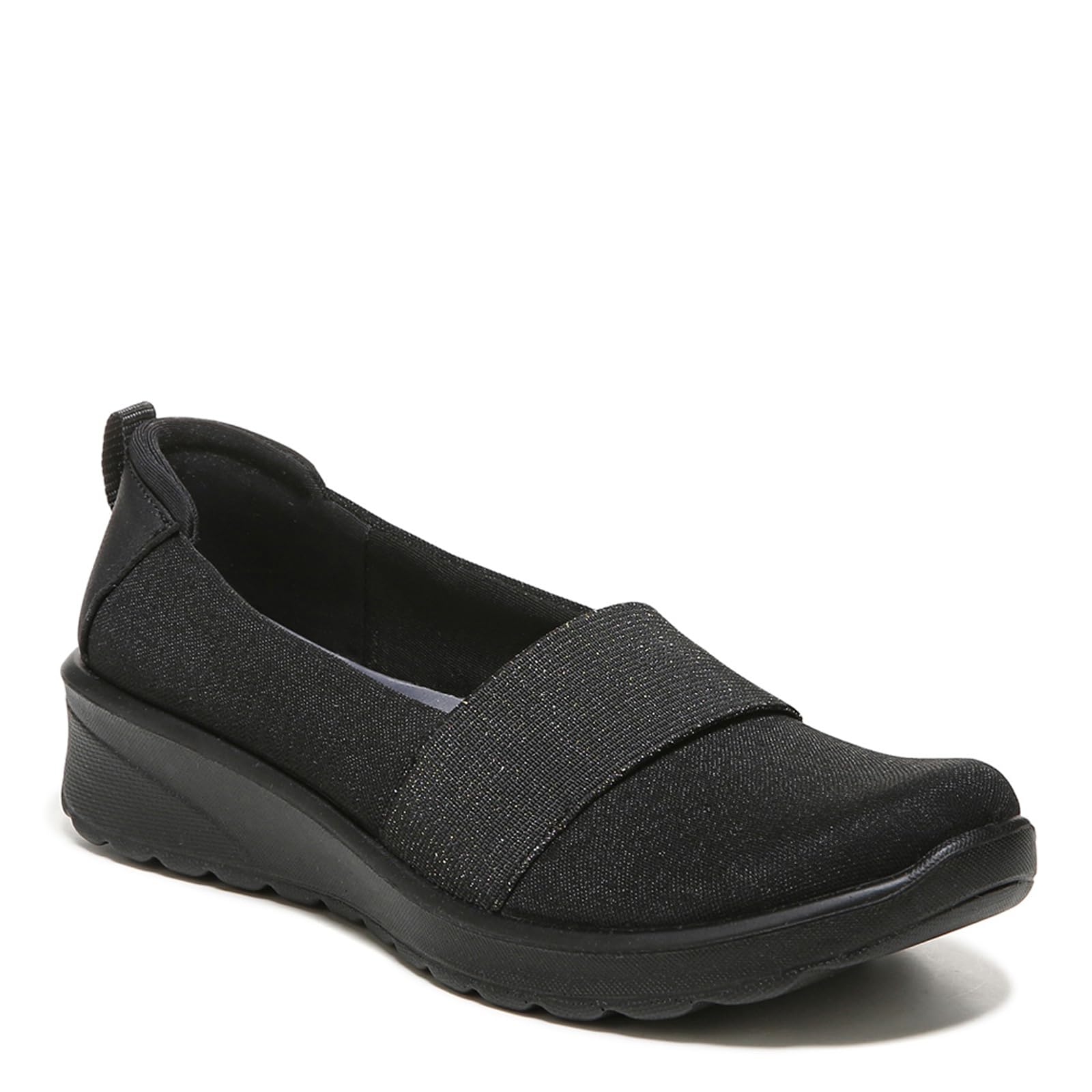 BZees Women's Gracie Slip-On Loafer, Black, 12
