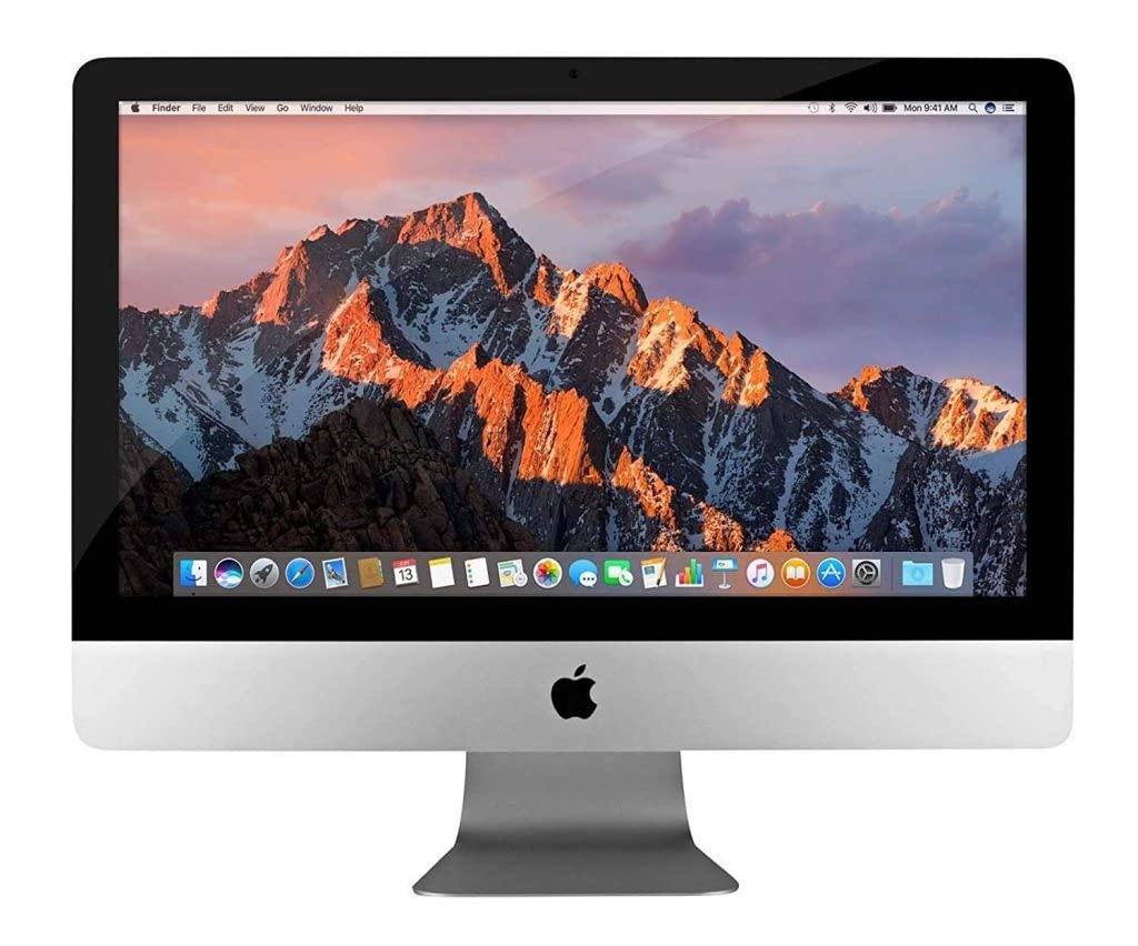 Apple iMac MNDY2LL/A 21.5 Inch 4K, 3.6GHz Intel Core i7, 16GB RAM, 512GB SSD, Silver (Renewed)