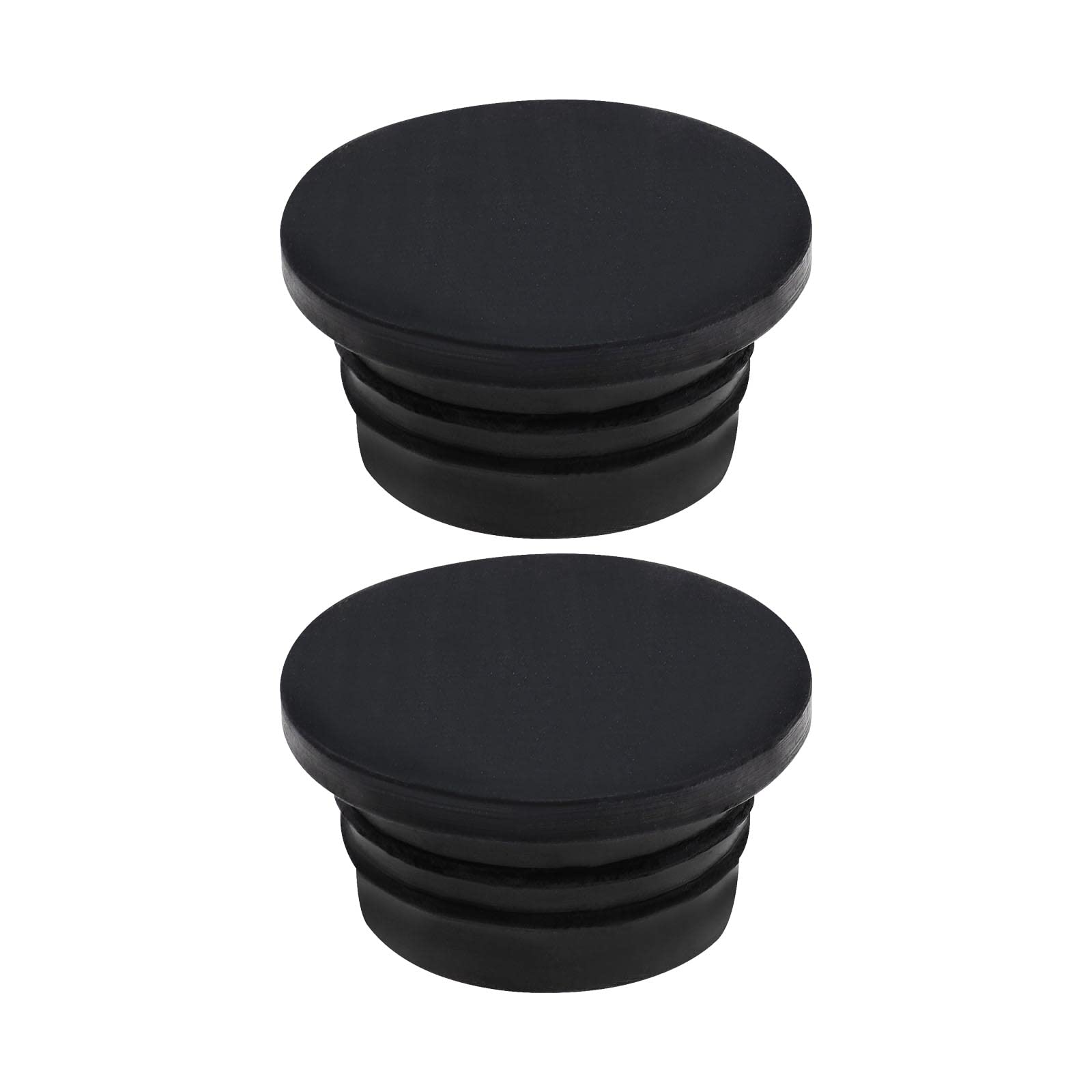 Micro Traders 2PCS Pool Ladder Rubber Bumper 39mm Ladder Stopper Cushion Buffer Guard Plug for 42mm Ladder Diameter Swimming Pool Ladder Accessories Black