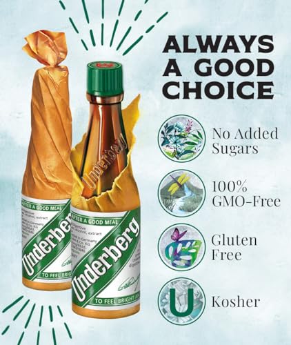 Underberg Natural Herb Bitters 5pk .68oz./btl.