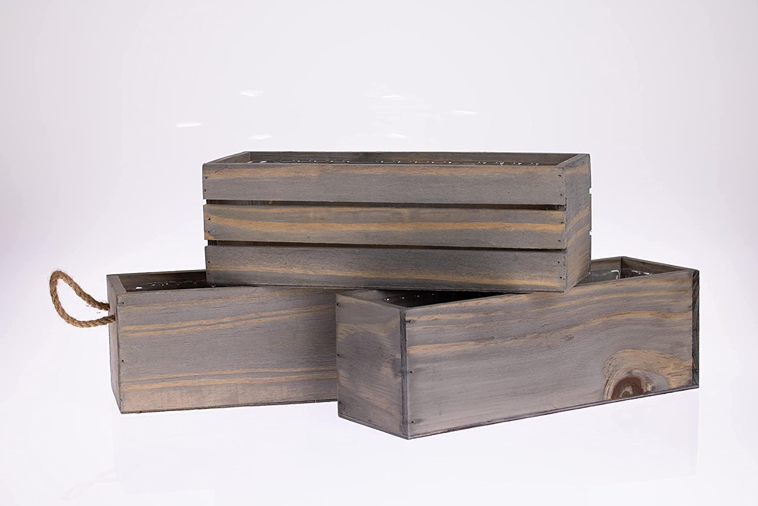 Plastic Liners for Wood Boxes (10.5”x 3” x 3.5”) Clear Plastic Liners for Planters l Plastic Liner Inserts for Planters (Sell in Pack of 12) (to fit12 Planter) (L120404)
