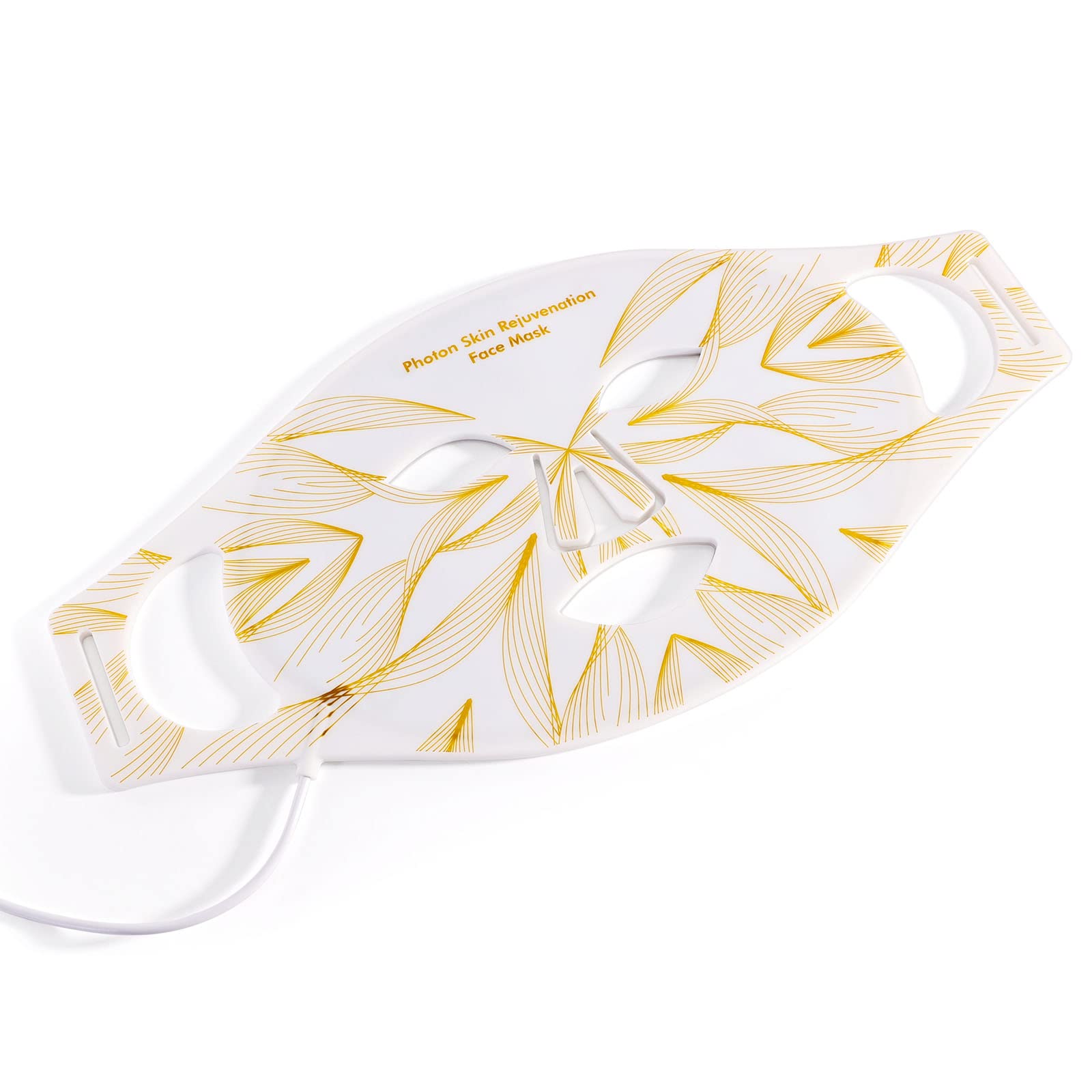 Meifuly Light Therapy Face Mask, Red Blue Yellow L ED Face Mask, Reduce Fine Lines and Wrinkles, Advanced Bendable and Portable Design
