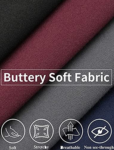 COMFY ONE Cargo Leggings with Pockets for Women High Waisted Elastic Yoga Workout Lounge Pants Dark GrayXL