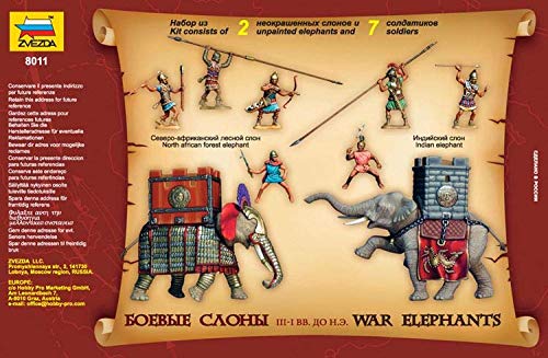 Zvezda Models War Elephants